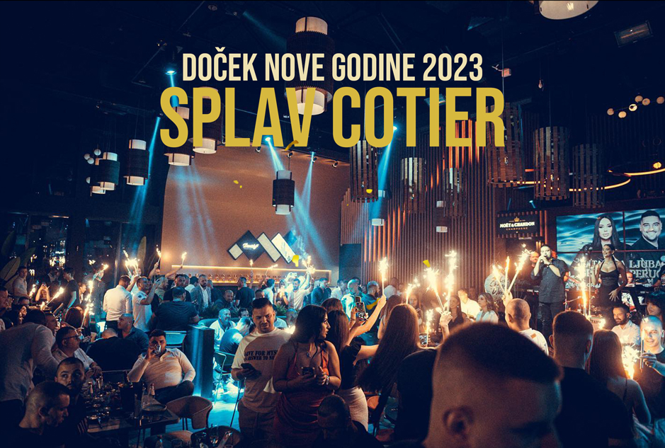 Splav Cotier docek Nove godine